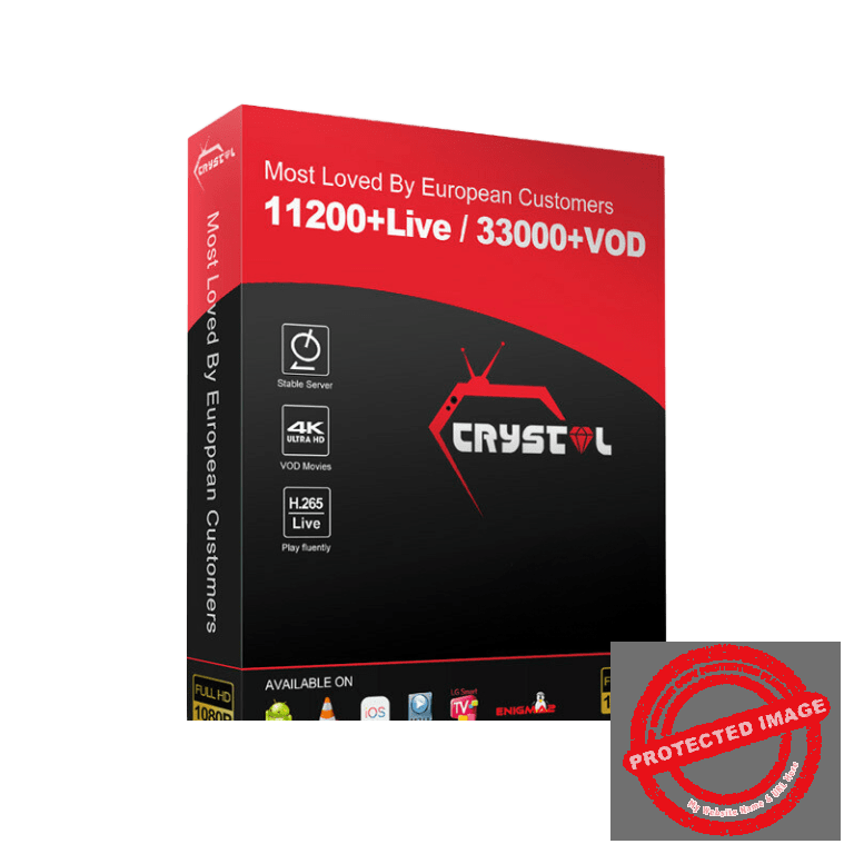 Crystal OTT et Crystal IPTV - la boutique officielle européenne