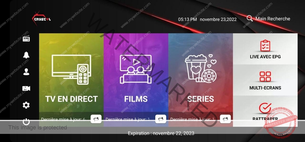 crystal ott & crystal iptv & crystal iptv android v3 ( download link ...