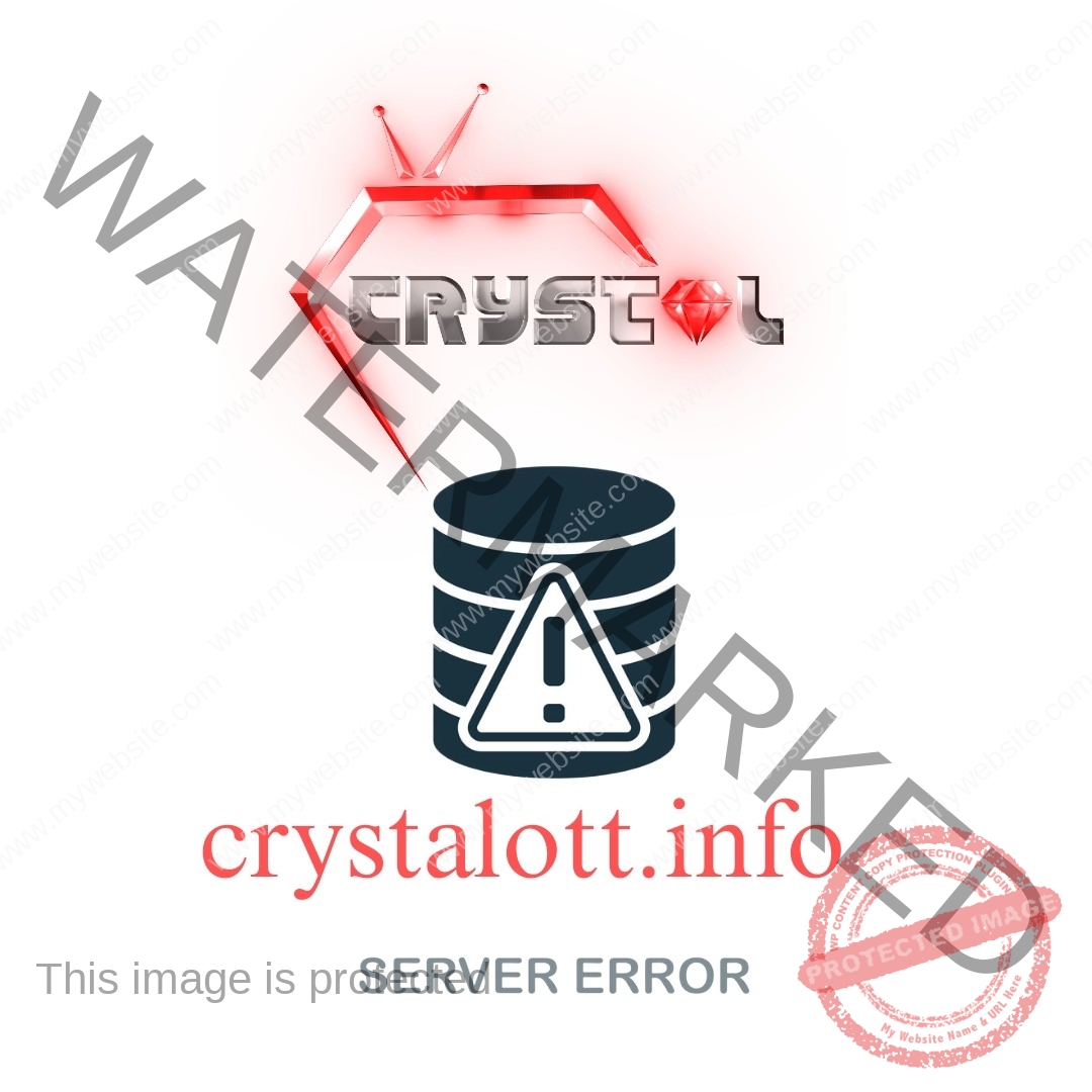 SERVER DOWN – crystal ott & crystal iptv & crystal iptv